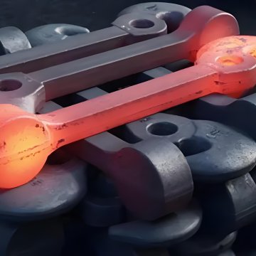 Metal forging process